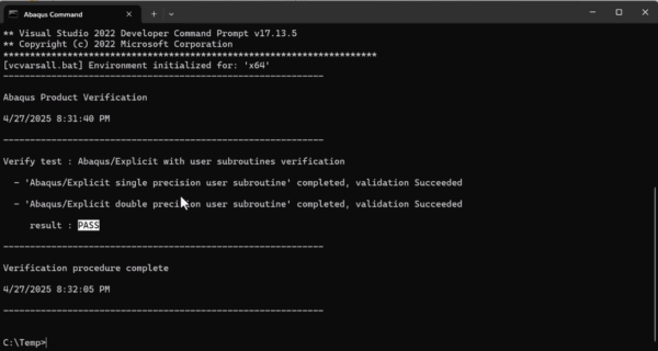 How to Link Abaqus 2024 with Fortran and Visual Studio for Subroutines