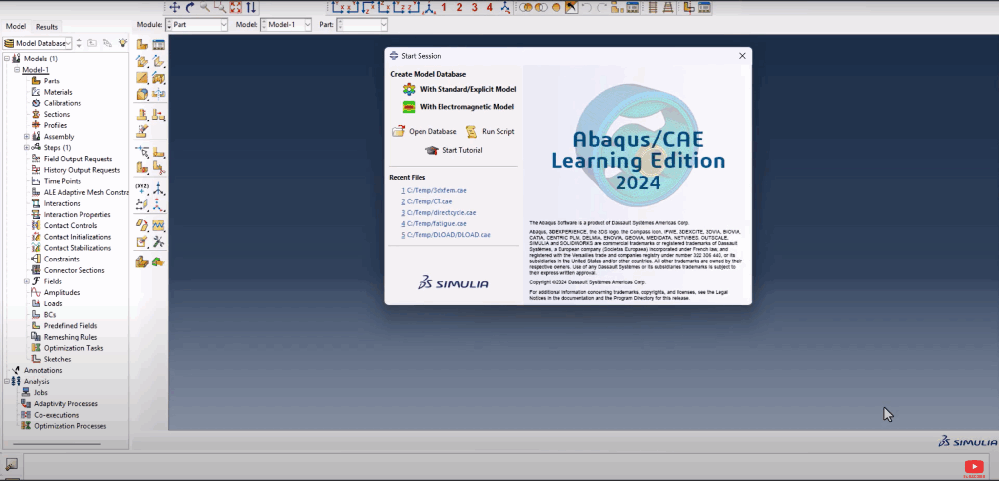 Abaqus 2024 Free Download Learning Edition Setup Guide