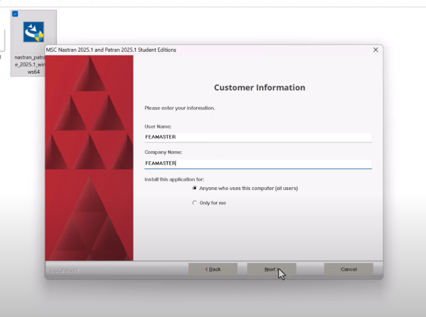 MSC Patran Nastran 2025 Installation — Complete Student Edition Correct ...