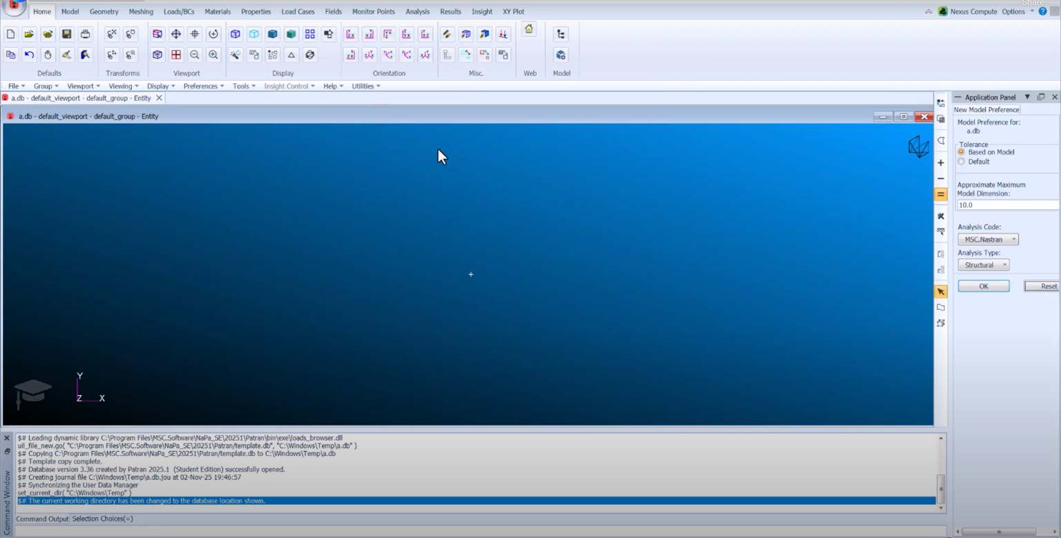 MSC Patran Nastran 2025 Installation — Full Student Guide